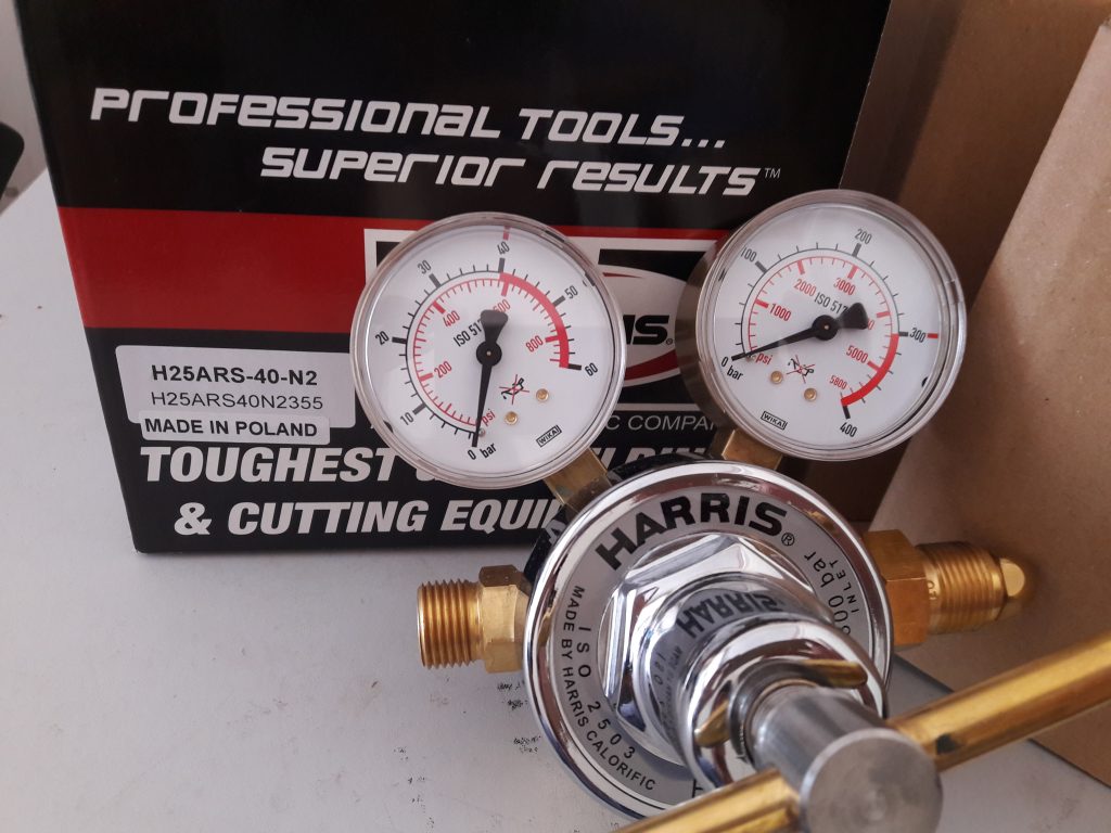 Đồng hồ nito oxy máy laser - Model H25 giúp ổn định máy