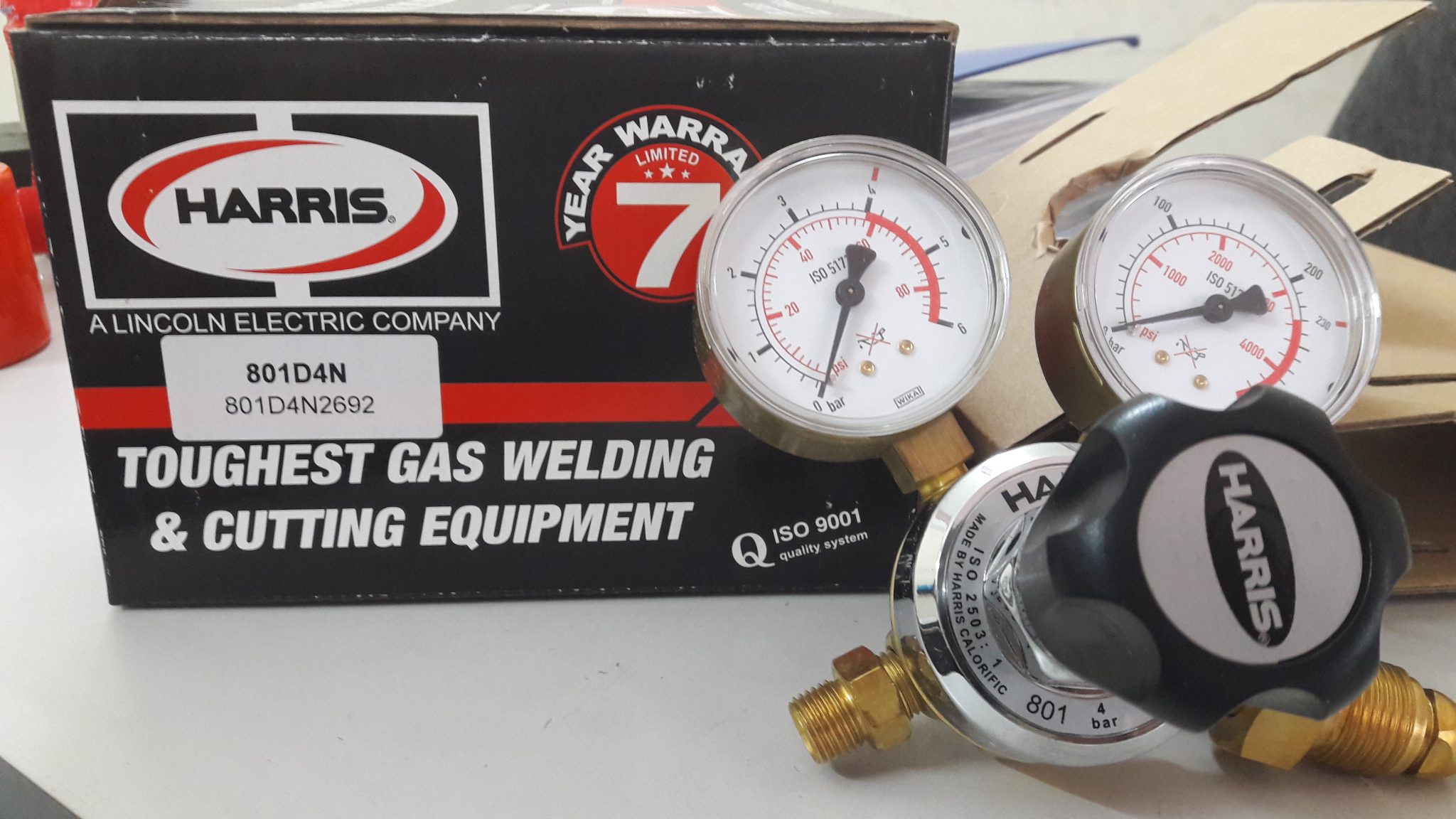 Đồng hồ nitơ áp thấp Harris Model 801 - KỸ THUẬT THẾ GIỚI