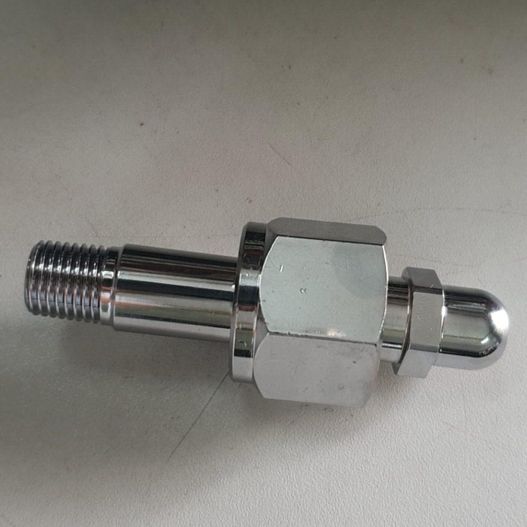 Đầu nối bình khí bằng đồng inox - KỸ THUẬT THẾ GIỚI