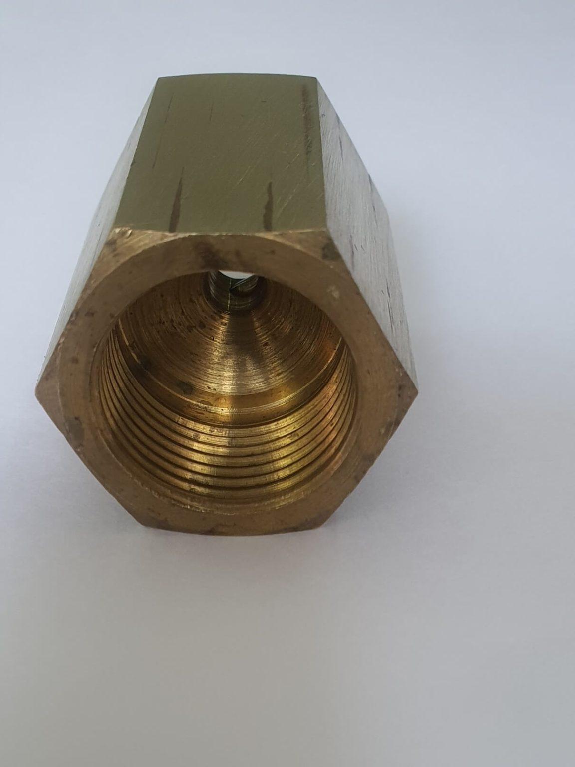 Đầu nối bình khí bằng đồng inox - KỸ THUẬT THẾ GIỚI